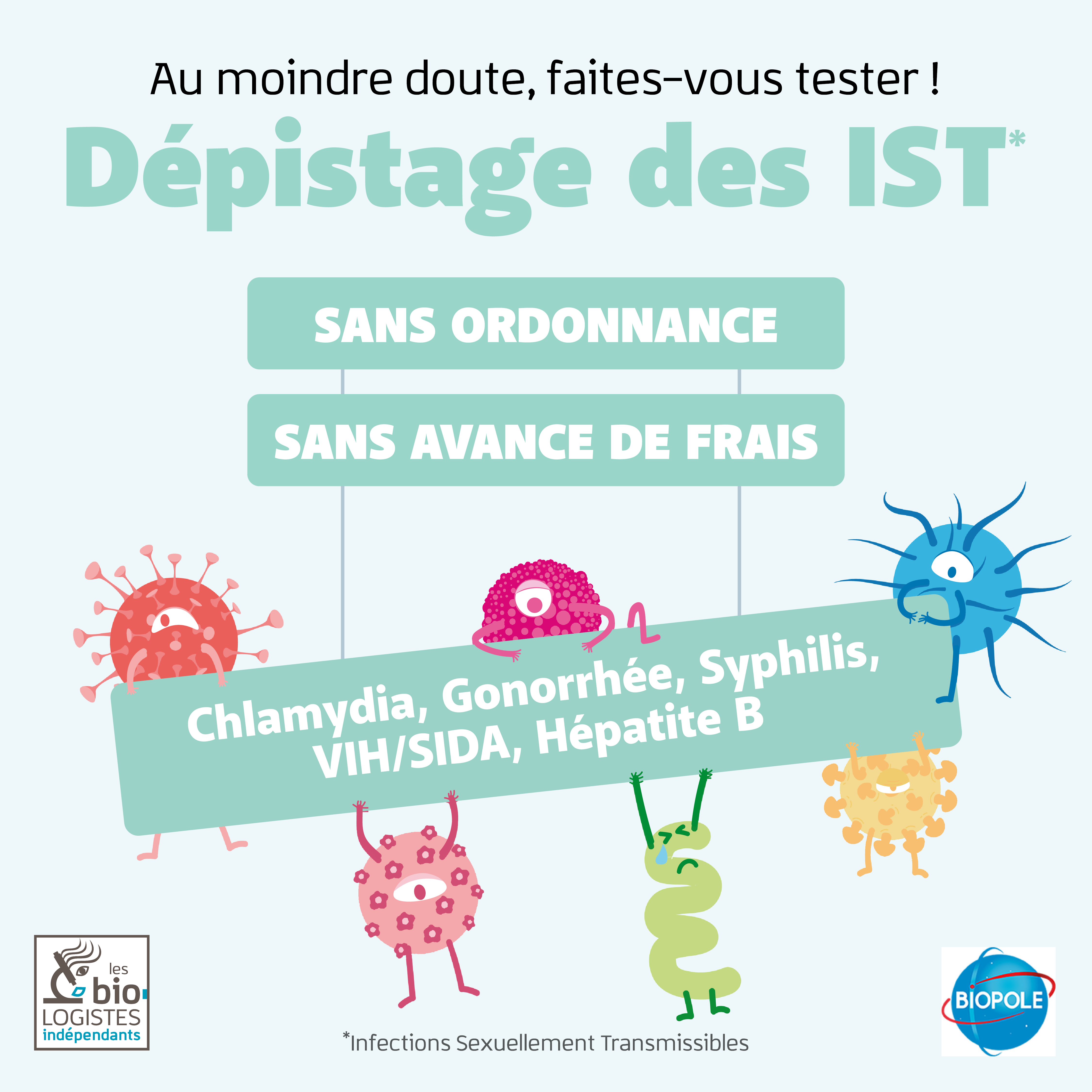 Dépistage des IST • Laboratoire Biopole